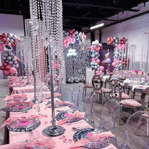CRYSTAL SWIRL CENTERPIECES | Rent4Parties