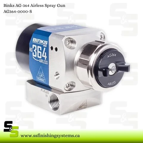 Binks AG-364 Airless Spray Gun | S&S Finishing Systems