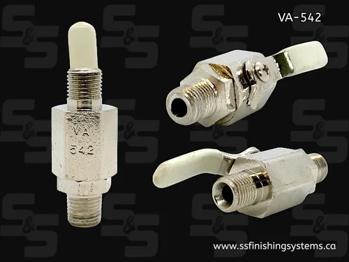 Binks Air Valve 1/4 NPS X 1/4 NPT M | S&S Finishing Systems