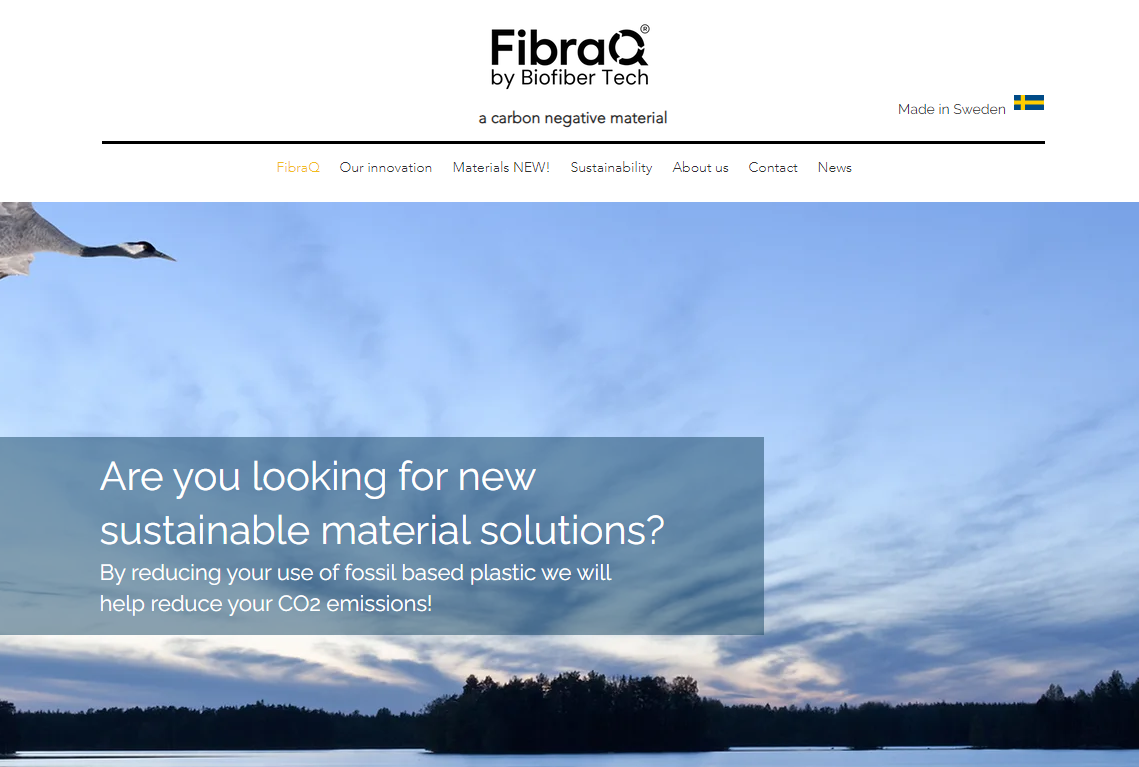 Sustainable Plastic | Fibra Q | Sweden