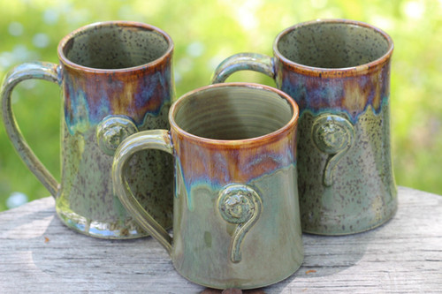 Fiddle Head Stein | Dj Pottery