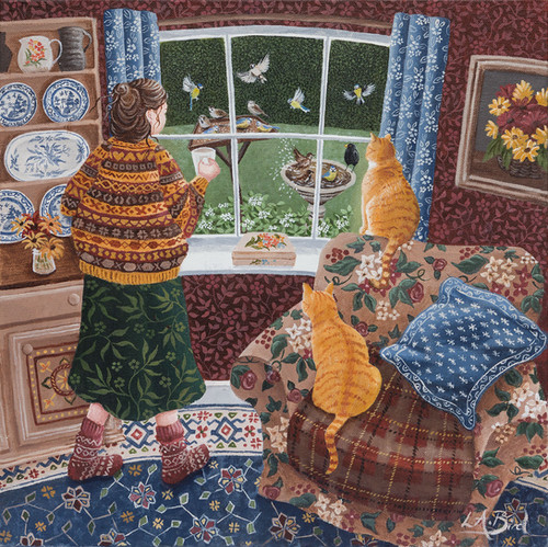 Bird watching | Lucy Almey-Bird Art