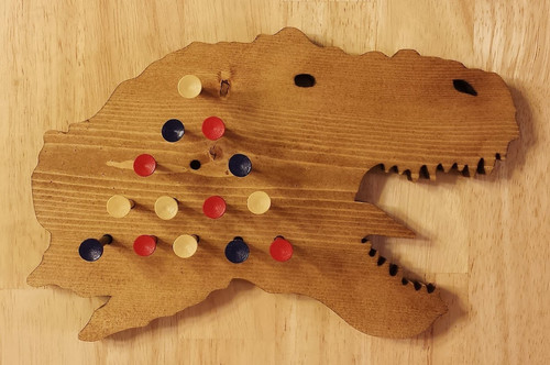T-Rex Peg Games | Dynamite Acres
