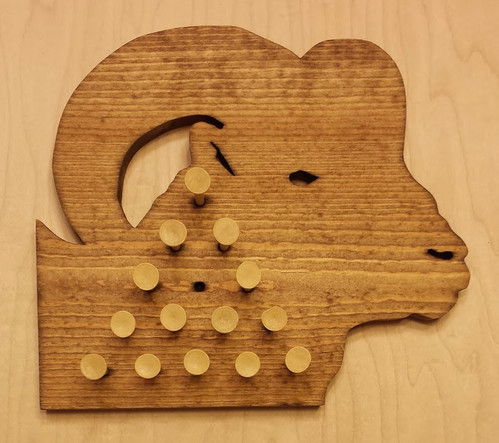 Bighorn Sheep Peg Games | Dynamite Acres