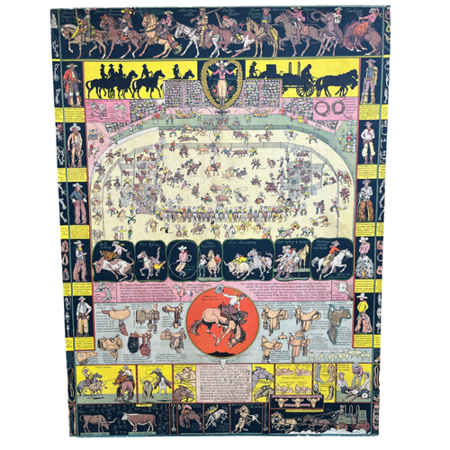 Jo Mora (1876-1947): Evolution of the Cowboy Poster (1933) (30 1/8” x ...