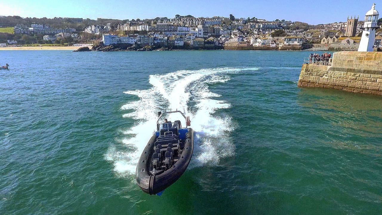 Blue Thunder Rib Rides, St Ives, Cornwall | Boat Trips St Ivs