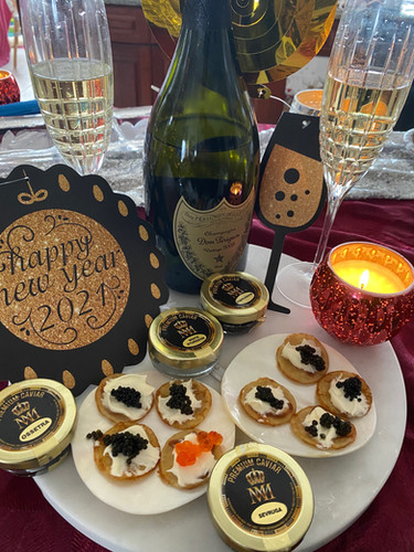 Czar Dinner Party Tasting | Masha Moro Caviar