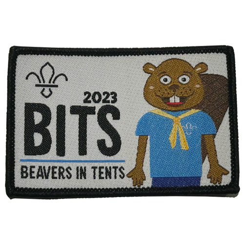 Beavers in Tents (BITS) 2023 Badge | HCSC