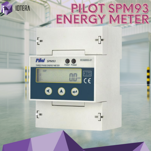 Pilot SPM93 Power Energy kWh Smart Meter Meteran Listrik RS485 IoT | Iotera