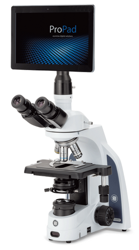 ProPad-5 microscope camera with tablet HD touchscreen | Micro Clarity