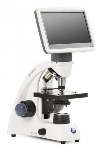 MicroBlue LCD microscope with fixed 7 inch LCD screen | Micro Clarity