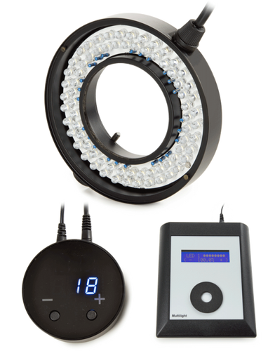 Professional LED Ring Light with 72 LED sources | Micro Clarity