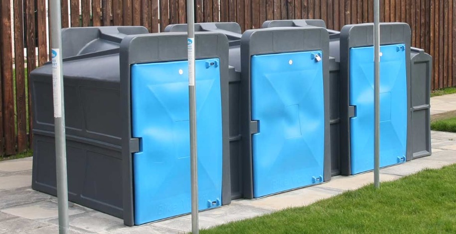 Halt Equipment - Standard Polyethylene Bike Lockers