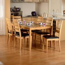 LOGAN DINING SET - 6 CHAIRS | B&W BEDS