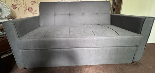 ASTORIA SOFA BED - GREY FABRIC | B&W BEDS