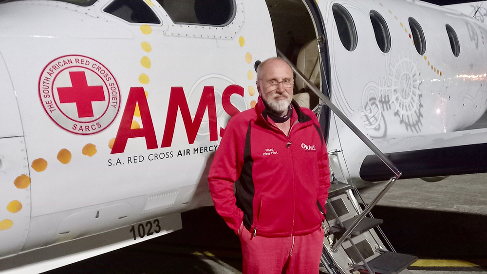 AMS Fixed-wing volunteer pilot retires after 18 years of service