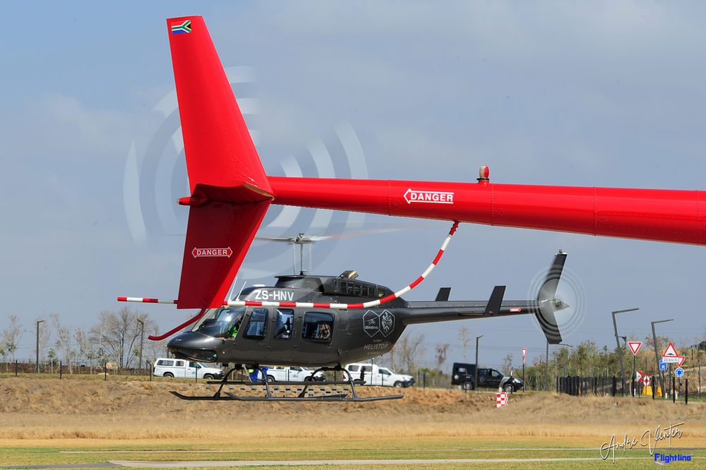 Steyn City’s Ultimate Helistop - First Class Helicopter Service