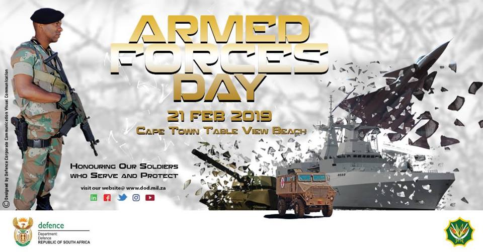 SANDF Armed Forces Day – What to Expect