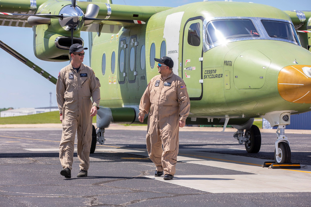 Cessna SkyCourier twin utility turboprop makes its long-awaited maiden ...