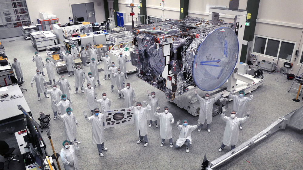 Airbus Built Satellite to start Environmental Tests