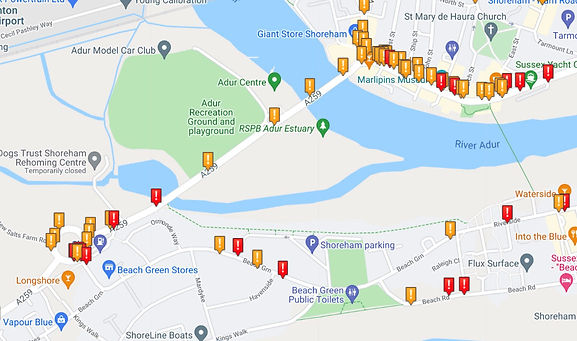 Maps | Shoreham Beach