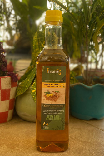 100% Pure Yellow Mustard Oil | Oceanzen Farms