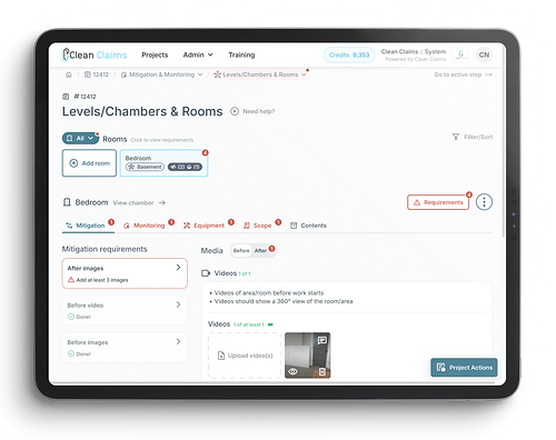 Clean Claims | Field Documentation & Remote Monitoring