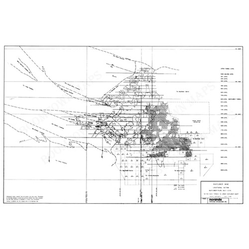 Mayflower Mine Map | Boom Town Maps