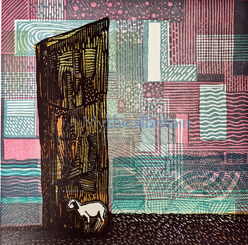 Stones of Stenness, Orkney - Original Linocut Print | mythical-britain