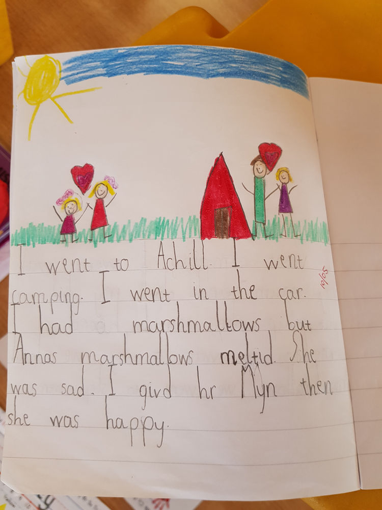Story Writing in Senior Infants