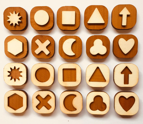 Tactile Shape Counters | catalogue