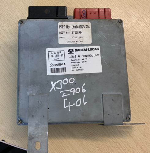 JAGUAR XJ6 4.0 1994-1997 X300 ENGINE CONTROL UNIT ECU / GEMS MODULE ...