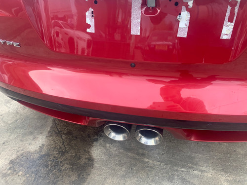 Jaguar F-Type Rear Bumper Assembly T2R25293LML (Rear Sensors, Rear View ...