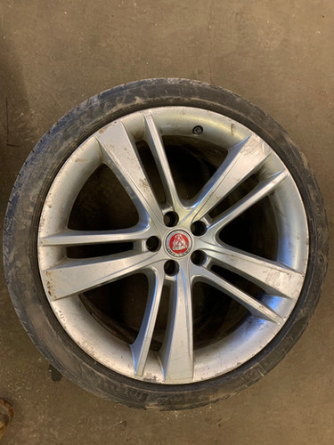 JAGUAR F-TYPE 20 INCH "WINDMILL" REAR WHEEL WITH TYRE EX531007HA ...