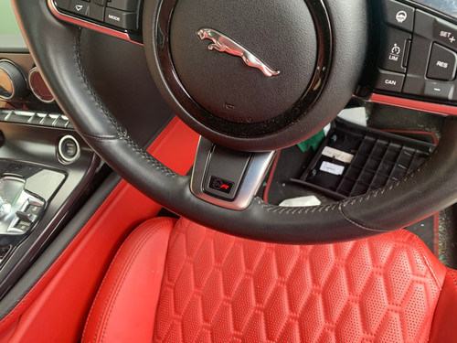 JAGUAR F-TYPE SVR INTERIOR (RED) INTERIOR 2019 (COUPE) | Eurojag Limited