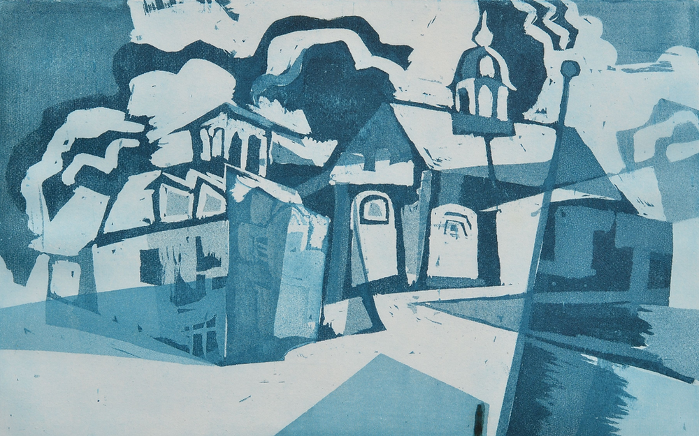 Artistic Spotlight: “The Artist’s View of Roslyn Library”