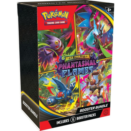 Pokemon TCG: Mega Evolutions 2 - Phantasmal Flames Booster Bundle ...