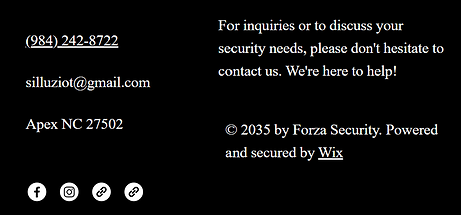 Forza Security | Armed Security | Raleigh, NC, USA