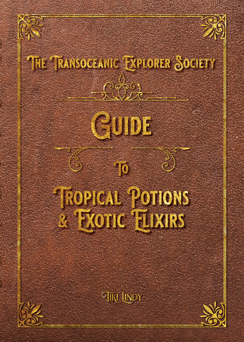 Guide to Tropical Potions & Exotic Elixirs | Tiki Lindy
