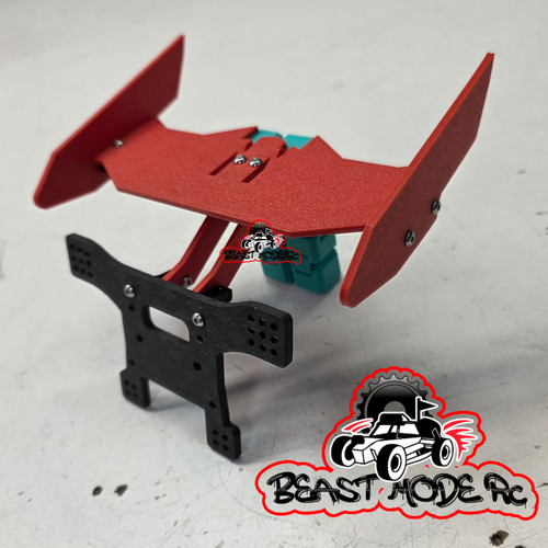 Fits Traxxas Bandit Drag Wing Adjustable 3d | Beast Mode Rc