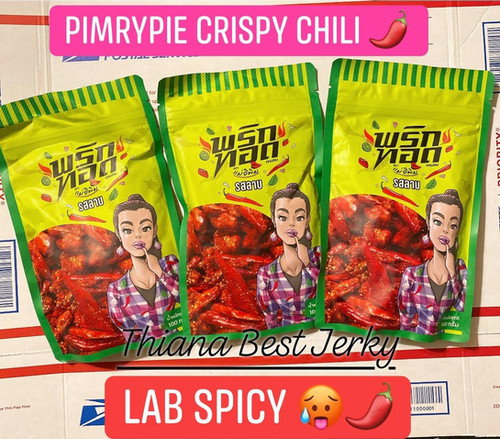 Small bag crispy lab chili Pimrypie | Thiana Best Jerky