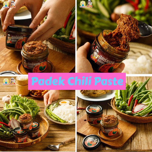 Padek Chili Paste Spicy 🌶️ With Lime Leaves 🍃 | Thiana Best Jerky