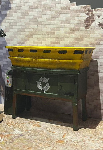 Recicladora Rust | Autentic Miniaturas