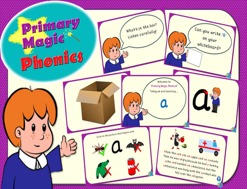 Phonics Phase 2 Introducing a PowerPoint | Primary Magic