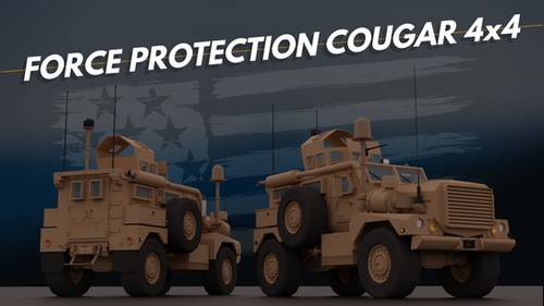 Force Protection Cougar 4x4 MRAP | Western Defense