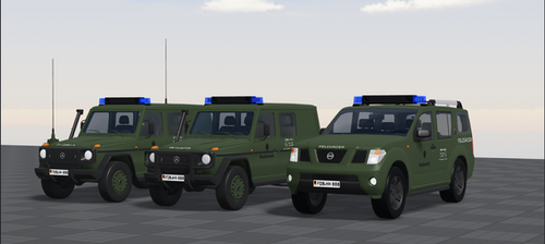 German Military Police Cars | Western Defense