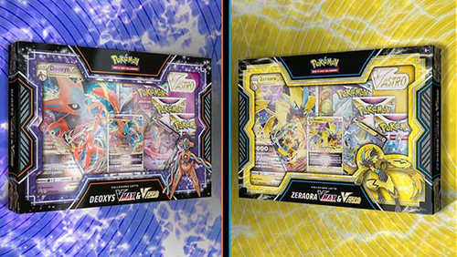 Collezione Lotte Deoxys-VMAX e V‑ASTRO e collezione Lotte Zeraora-VMAX ...