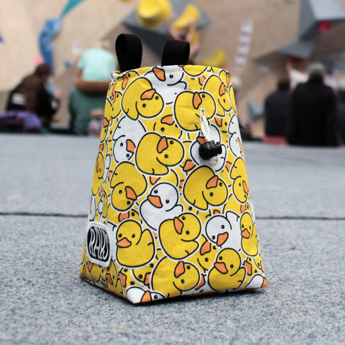 Ducky Chalk Bag for Climbing Handmade from Sustainable Materials | Ray ...