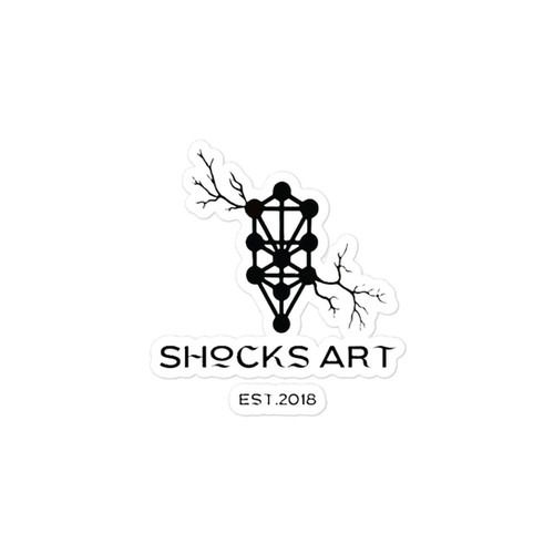 Shocks Art OG logo stickers | ShocksFunctionalArt