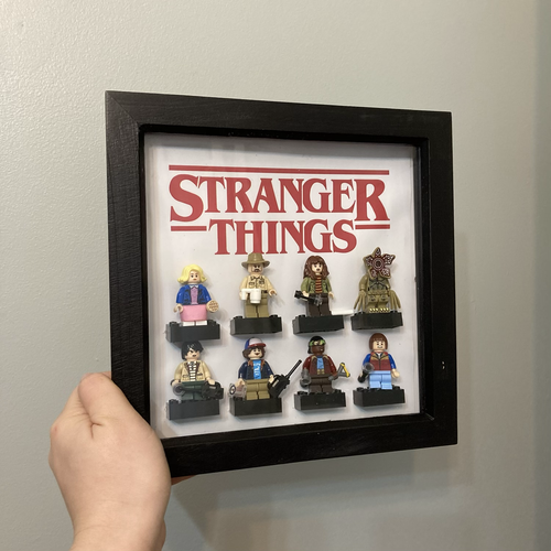 Stranger Things Lego Figure Frame | Wildflower